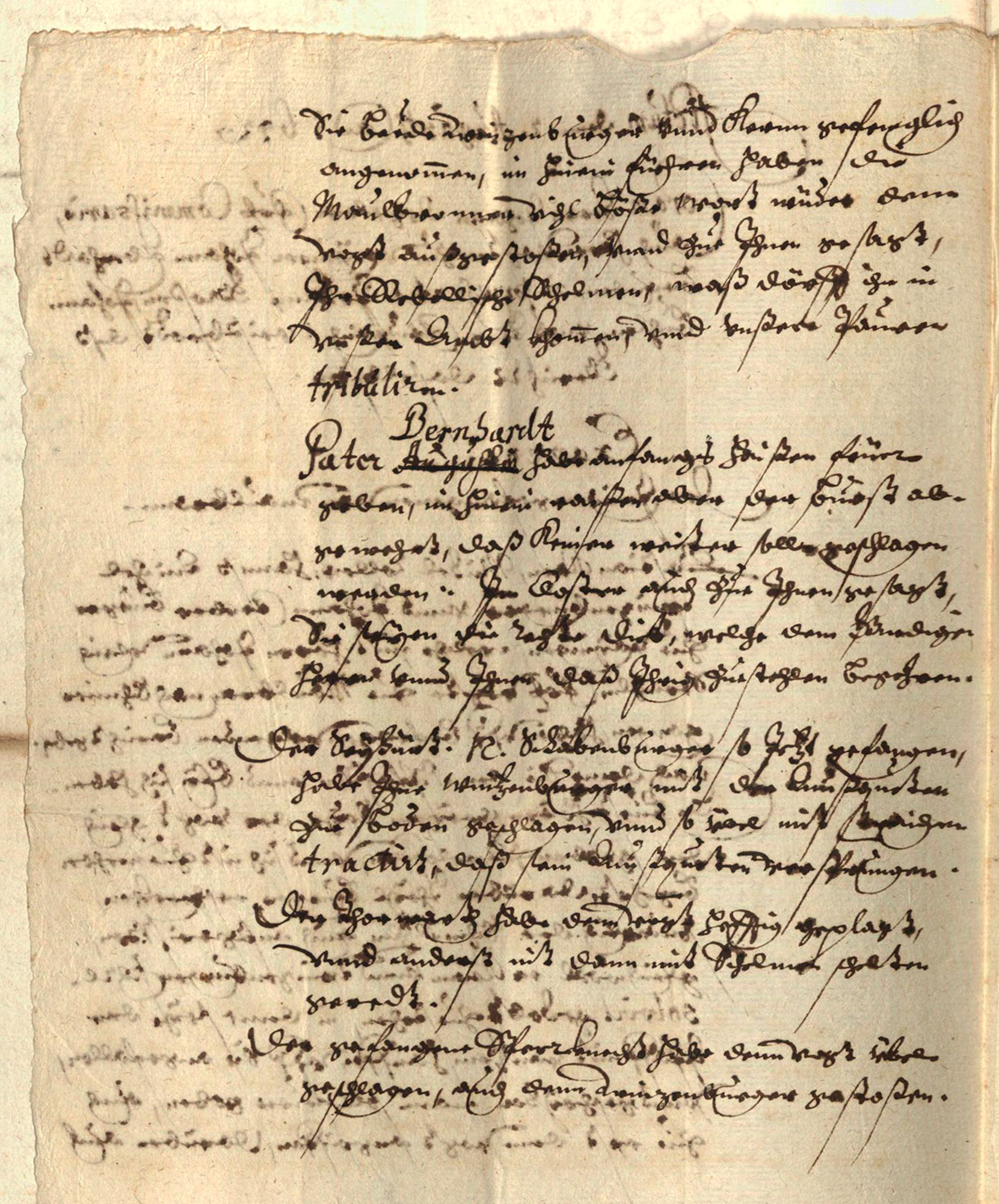 Zeugenverhörprotokoll 1642 - Enzkreis Geschichte