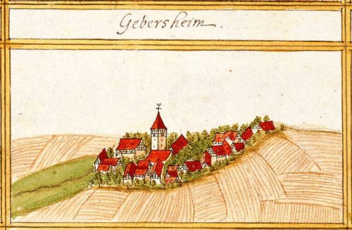 Gebersheim - Enzkreis Geschichte